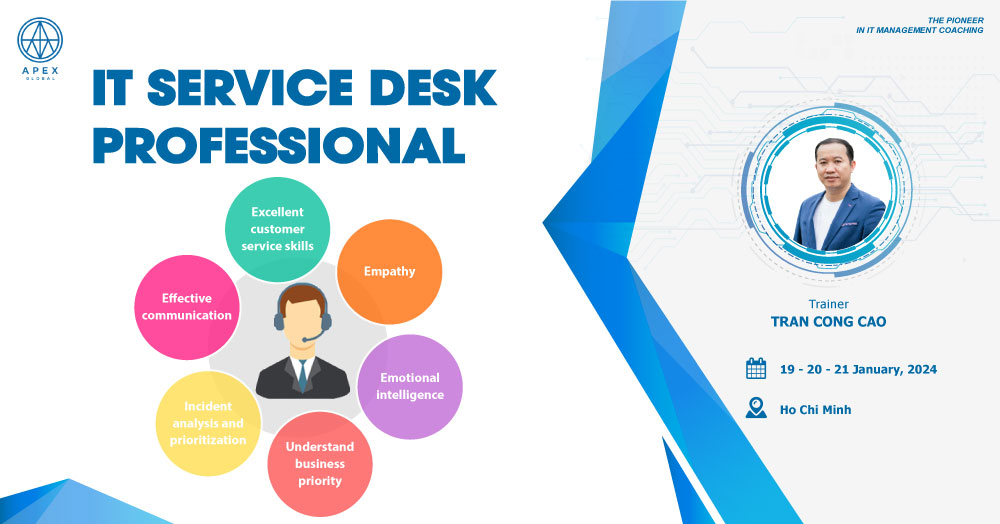 Banner-IT-Service-Desk-Professional-event | Apex Global